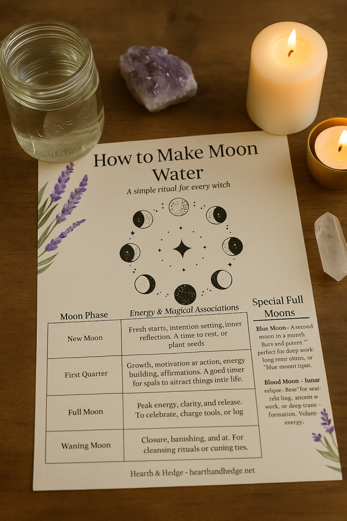 Blue Moon Meaning & Ritual Guide - Hearth & Hedge