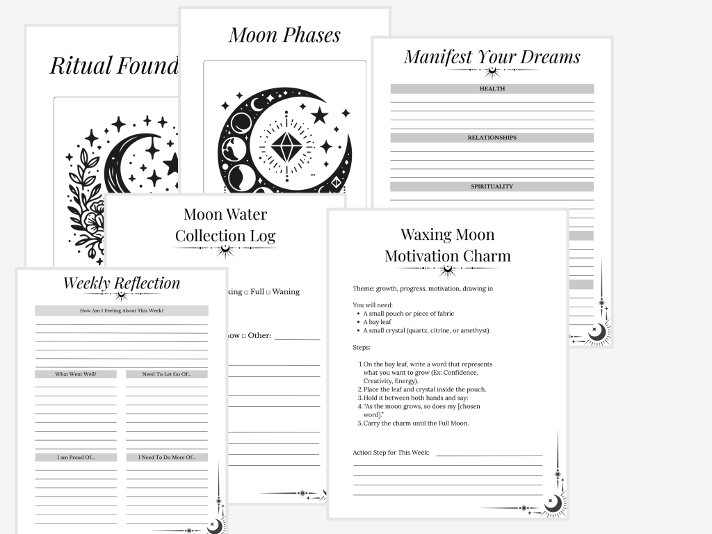 Introducing the Moon Ritual Journal 2026 – A Complete Year of Lunar ...